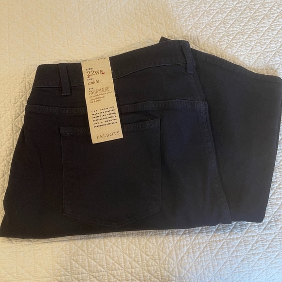 Talbots | Jeans | New With Tag Talbots Plus Sz 22 Womens Petite Ankle ...